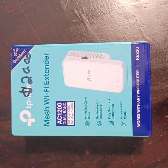 Ptp-link | Networking | Ac20 Dual Band Mesh Wifi Extender | Poshmark